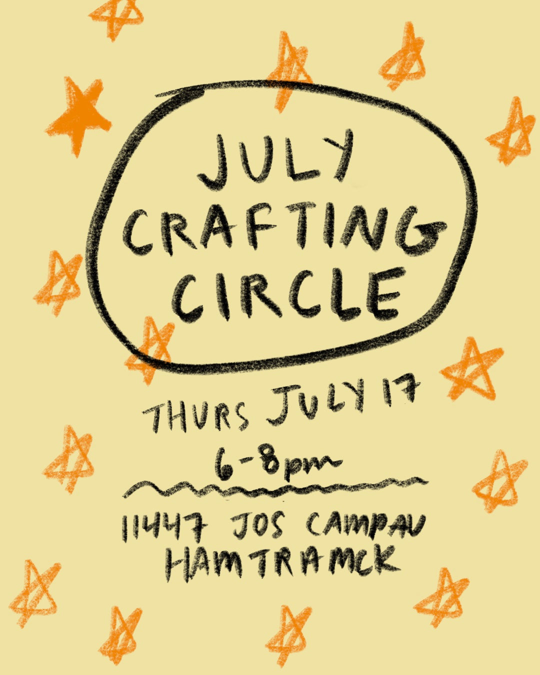 July Crafting Circle | Rosemarine Textiles