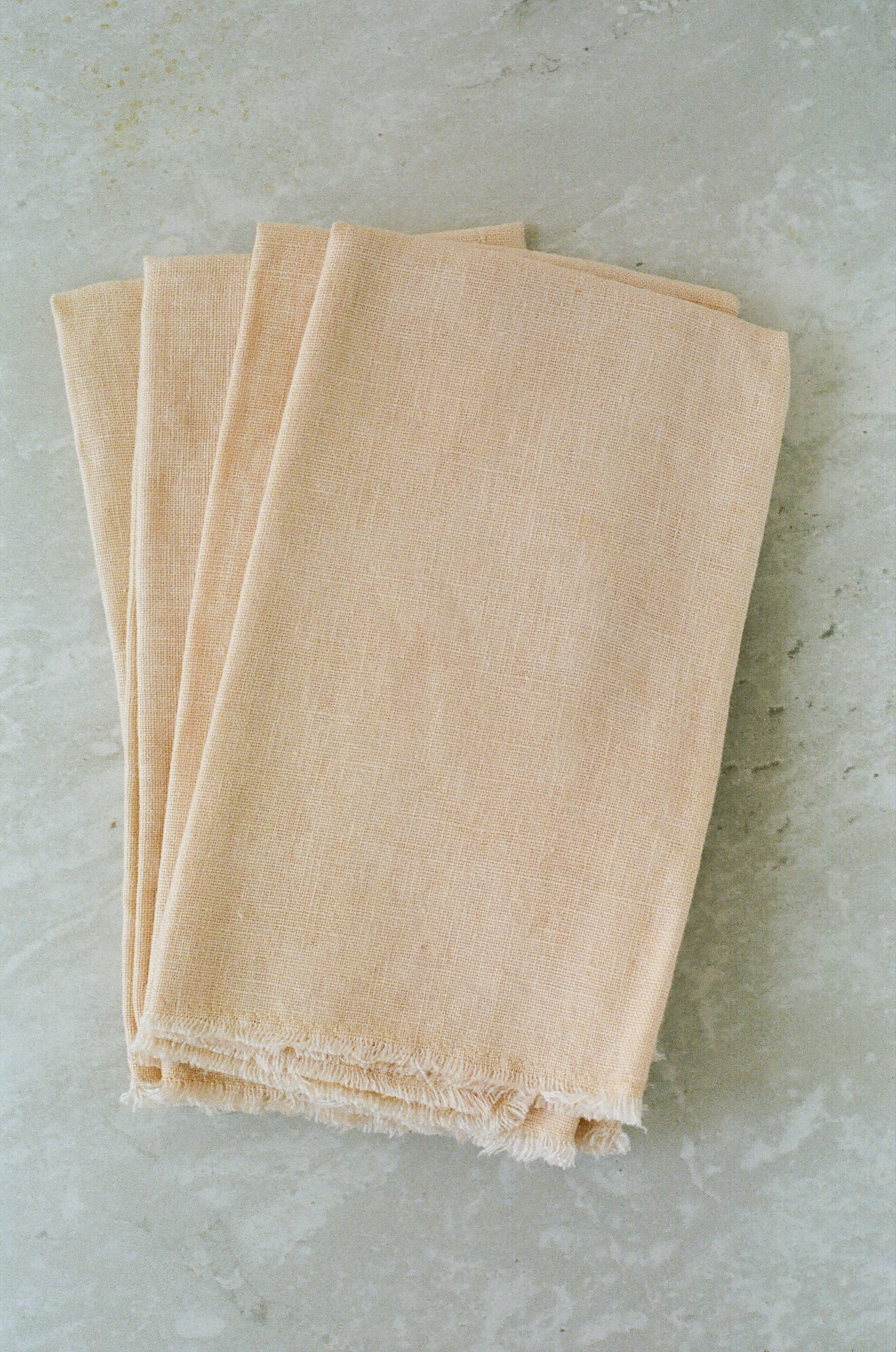 Sand Linen Napkin Set | Rosemarine Textiles